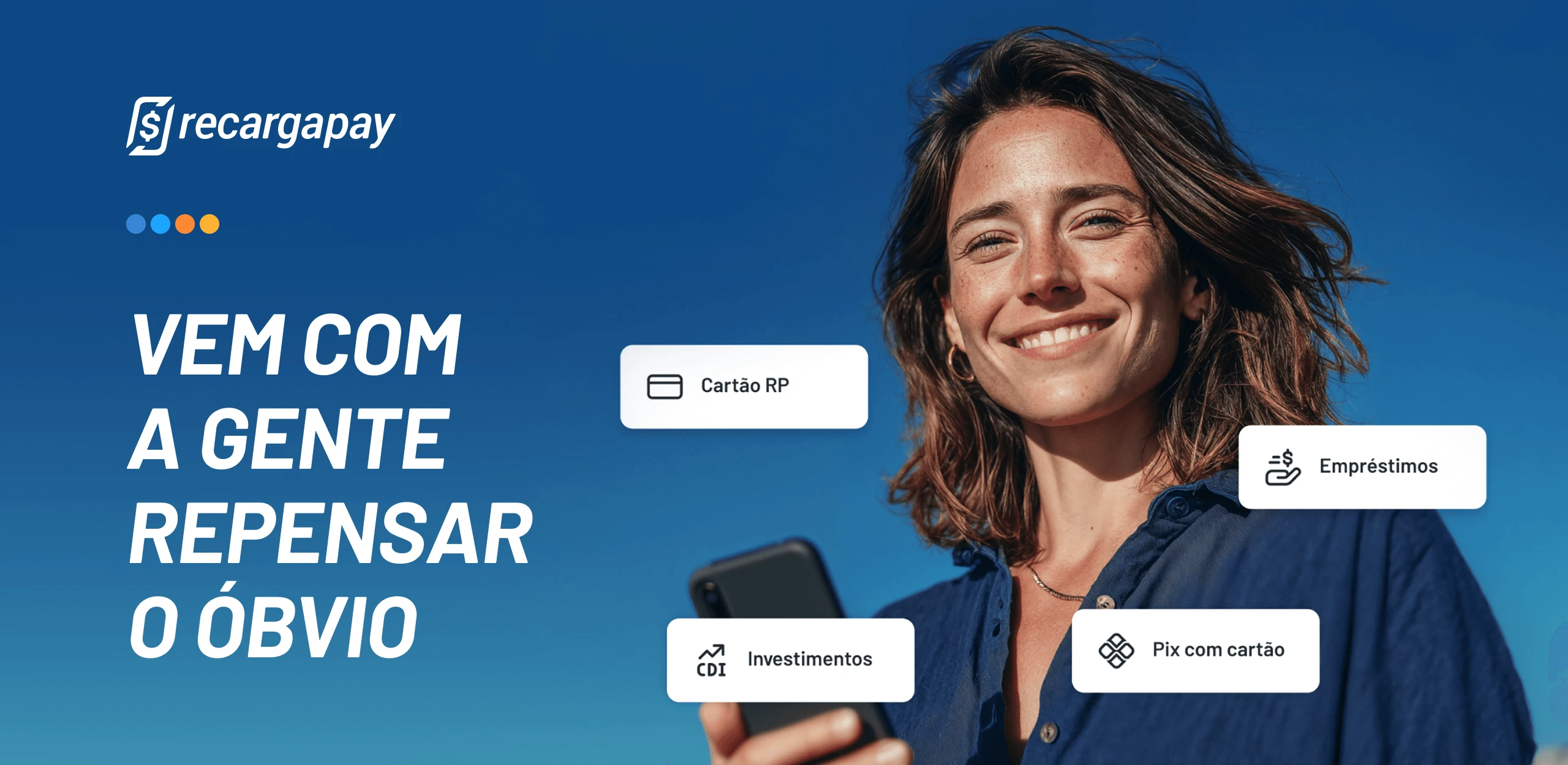 RecargaPay: o super app de pagamentos, crédito e investimentos | RecargaPay